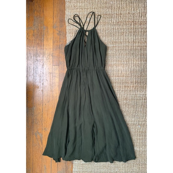 Milly | Dresses | Milly Olive Halter Dress | Poshmark
